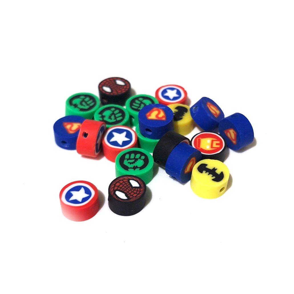 Polymeerihelmi n.10mm - Supersankarit - Hobby Point