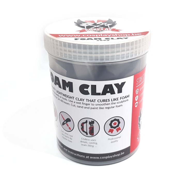 Foam Clay - Harmaa - Hobby Point